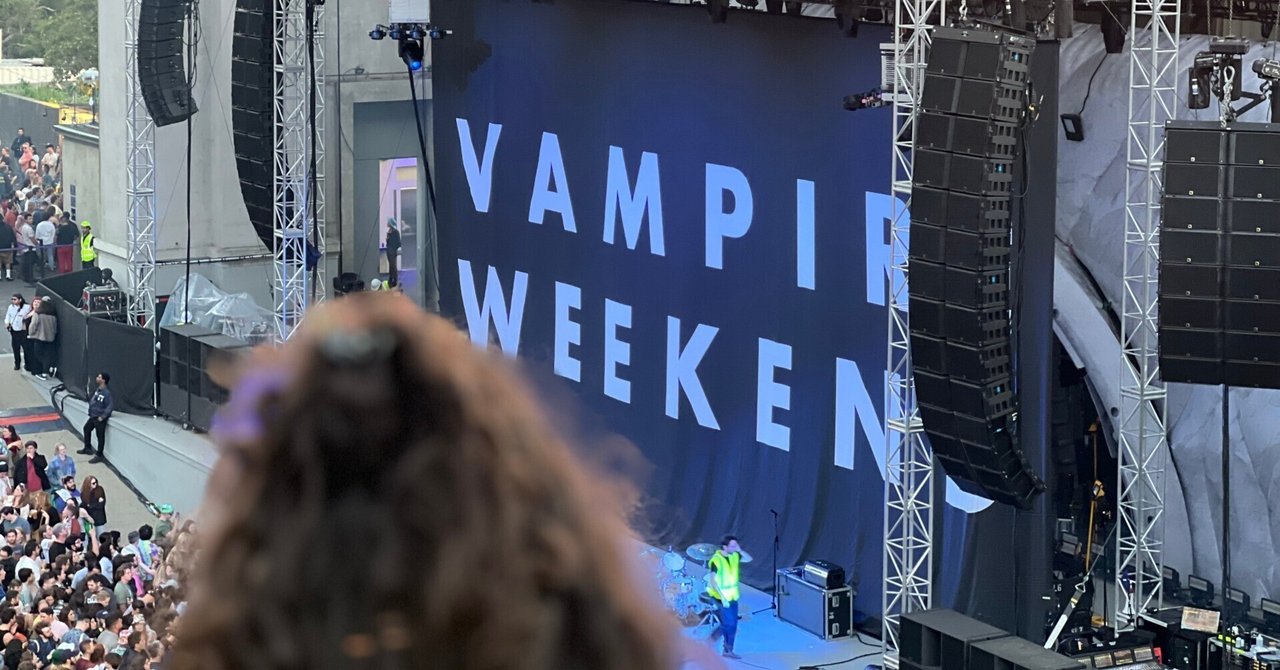 Vampire Weekend 06/15/24 US tour in Berkley｜Denyon