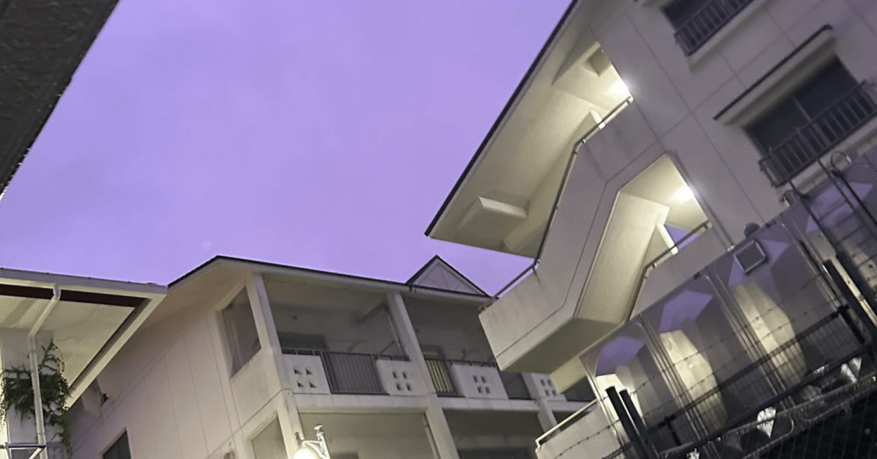 なんか空が紫やった！らしい？笑｜対馬のRENTAKU