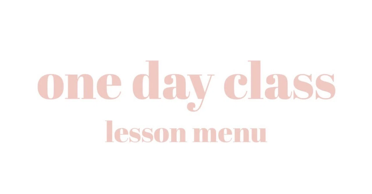 One day lesson｜Olive candle