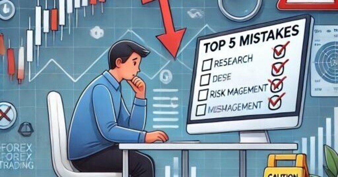 FX初心者必見！避けるべき失敗と対策TOP5｜yutaka@FX