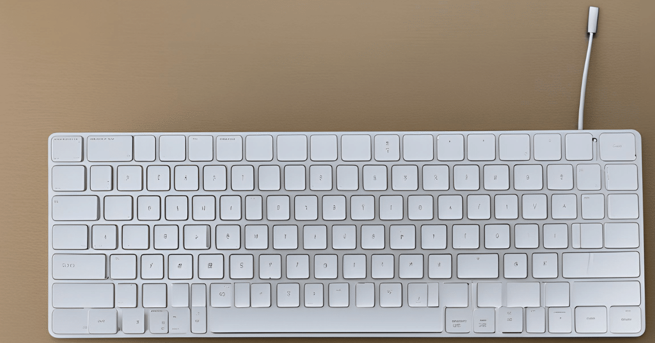 Magic Keyboard、有線接続できるんだね！｜SENNEKO@マイクラウド