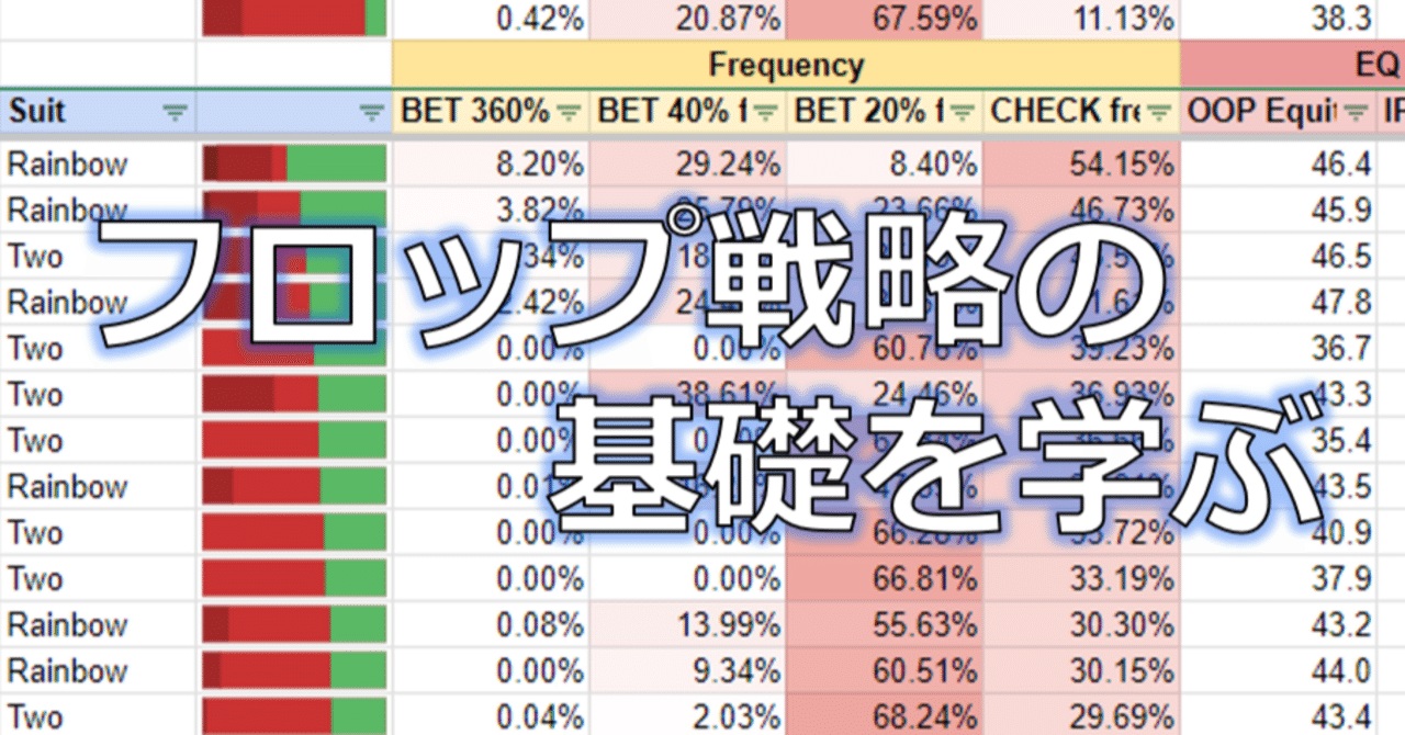 MTTにおけるICMを考慮したフロップの集合分析をPioSolverで行う方法｜Rito