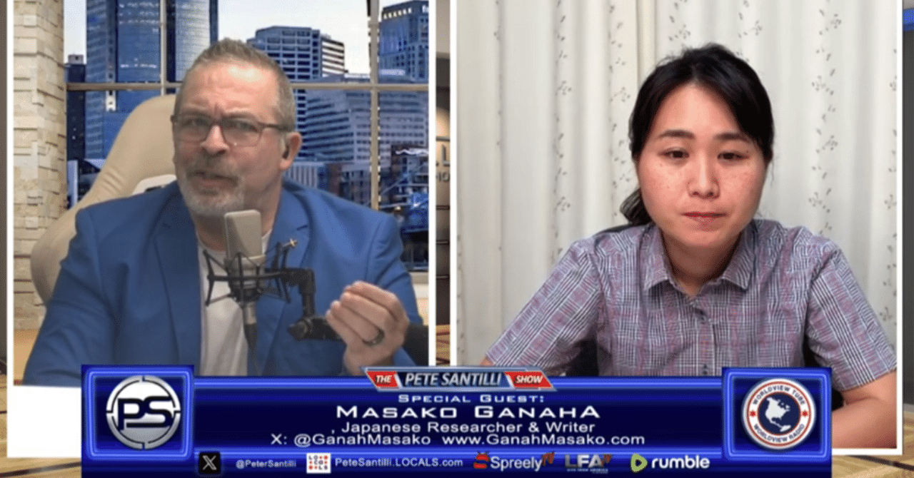Pete Santilli Show に出演しました｜Masako Ganaha