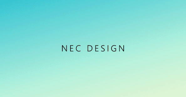 NEC DESIGN｜note