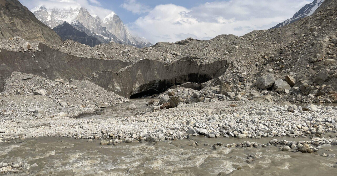 私は足元の濁った水を掬って飲んでみた【Gangotri→Bhojbasa⇄Gaumukh】｜Kiyofumi