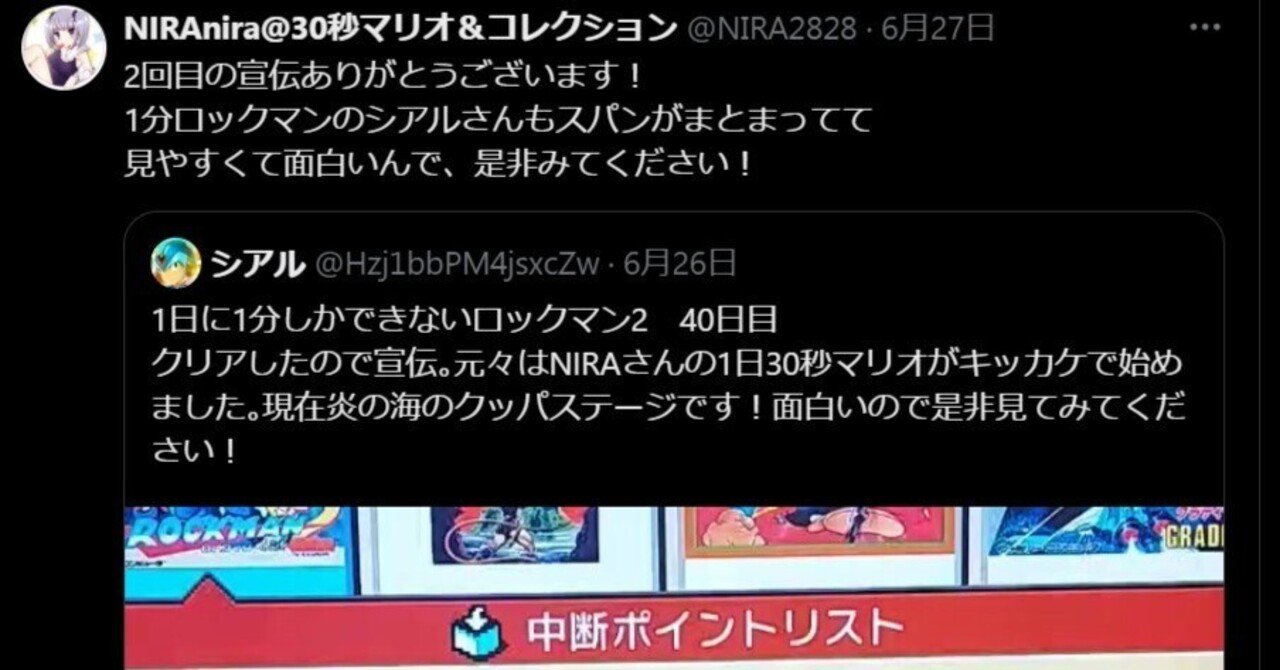 30秒マリオの戦友｜NIRAnira