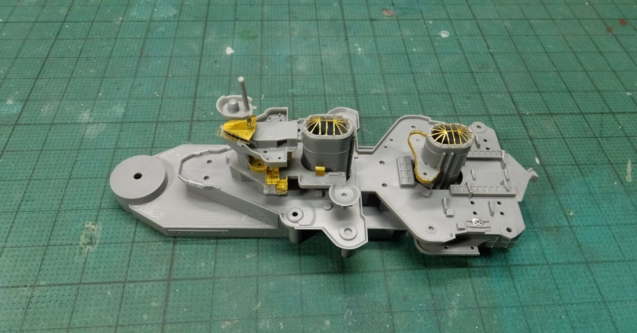 HMS Repulse 1941 英国海軍巡洋戦艦レパルス制作記 #2 (Tamiya 1/700 waterline kit)｜タイムクラフト造船所