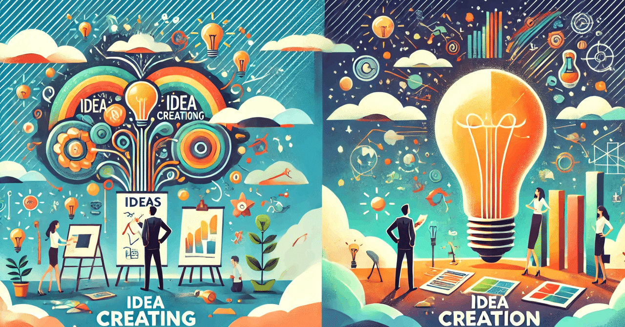 Idea Creatorとして、Idea CreatingとIdea Creationの違いをChatGPTに聞いてみた｜so-so
