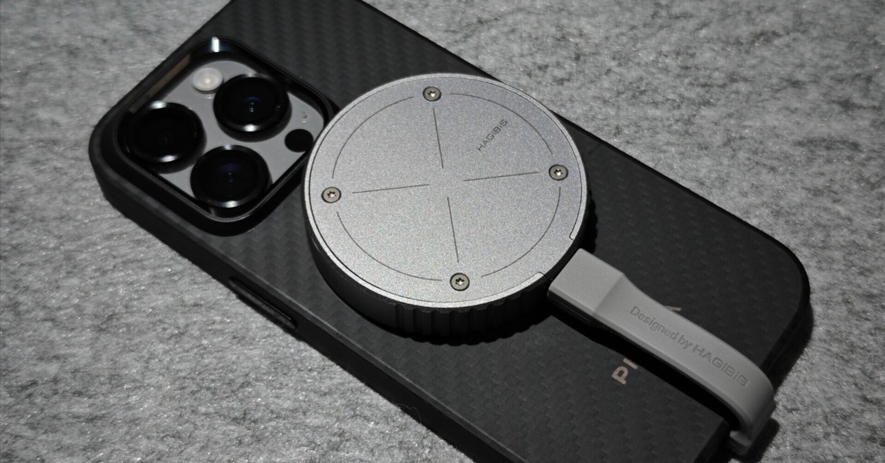 iPhone ProRes撮影の可能性を広げるMagSafe対応外付けSSD｜田路昌也（TJ)