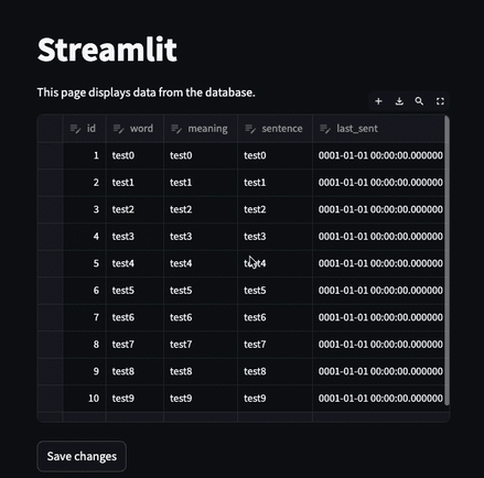 Streamlitを使ってブラウザからデータベースの更新を行いたい｜Fuji