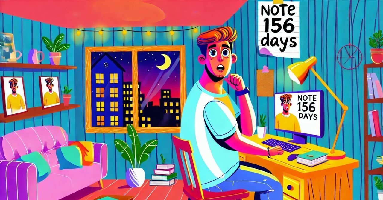 note 156日目 サイトD【スプシでアダアフィ挑戦】｜四十肩