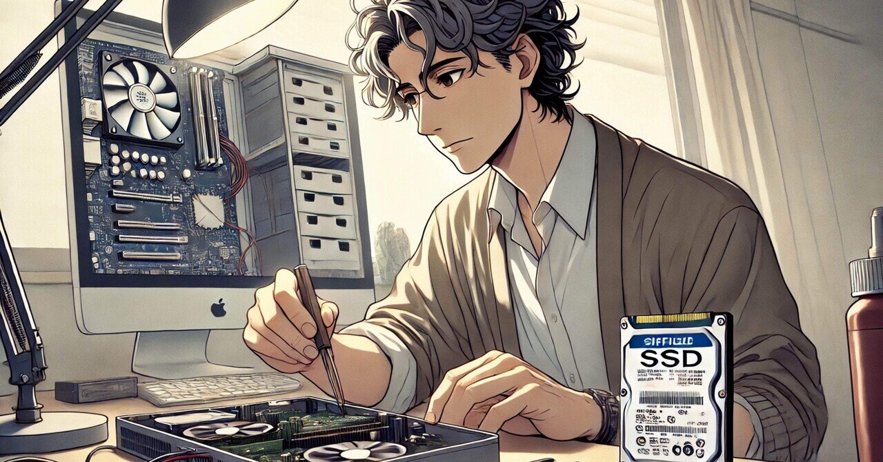 【AI】HDD→SSD入れ替え｜tetsu7017