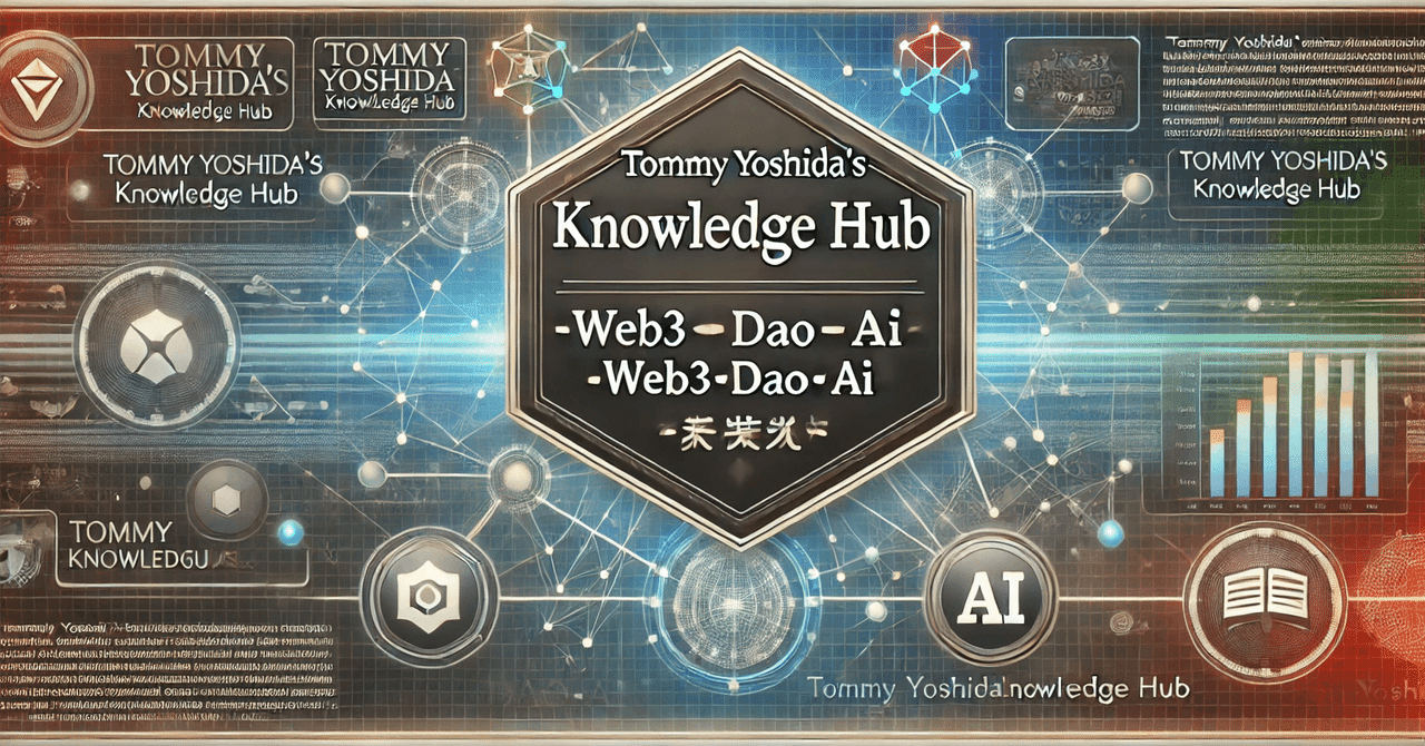 ”Tommy Yoshida's Knowledge Hub”：「吉田勉のWeb3・DAO・AIラボ」を立ち上げました！｜TOMMY・YOSHIDA（吉田勉）
