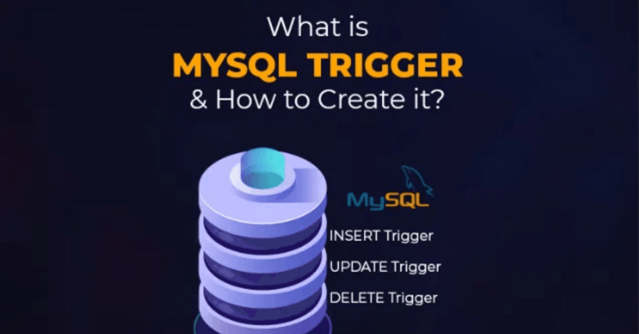 Triggers in MySQL｜株式会社readytowork