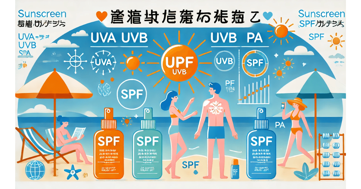 紫外線対策の基本：UVA、UVB、SPF、PAの理解と活用法｜kikulinpapa