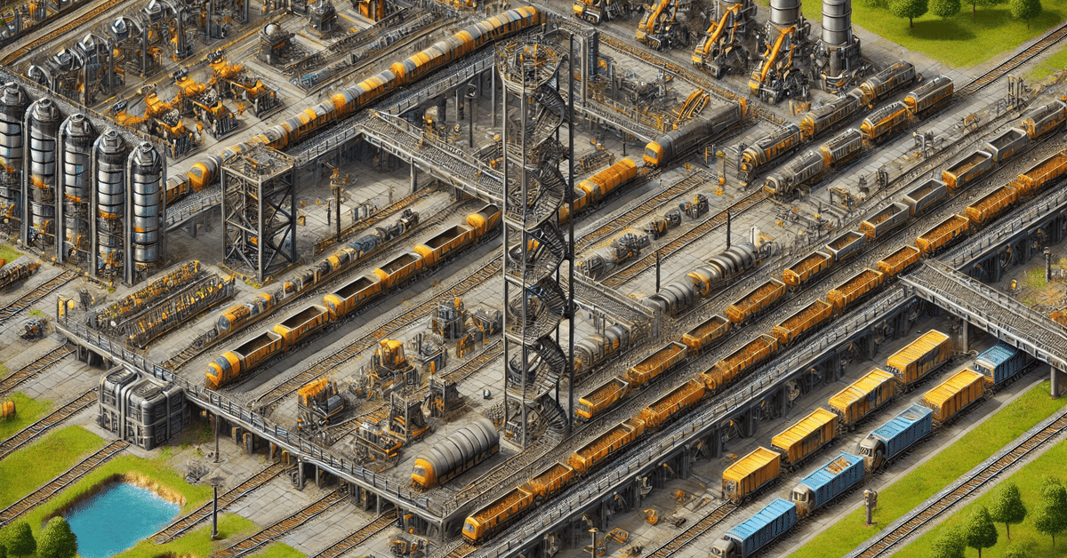 【Factorio】Logistic Train Network (LTN) 駅の設定方法｜燃料式プログラマー
