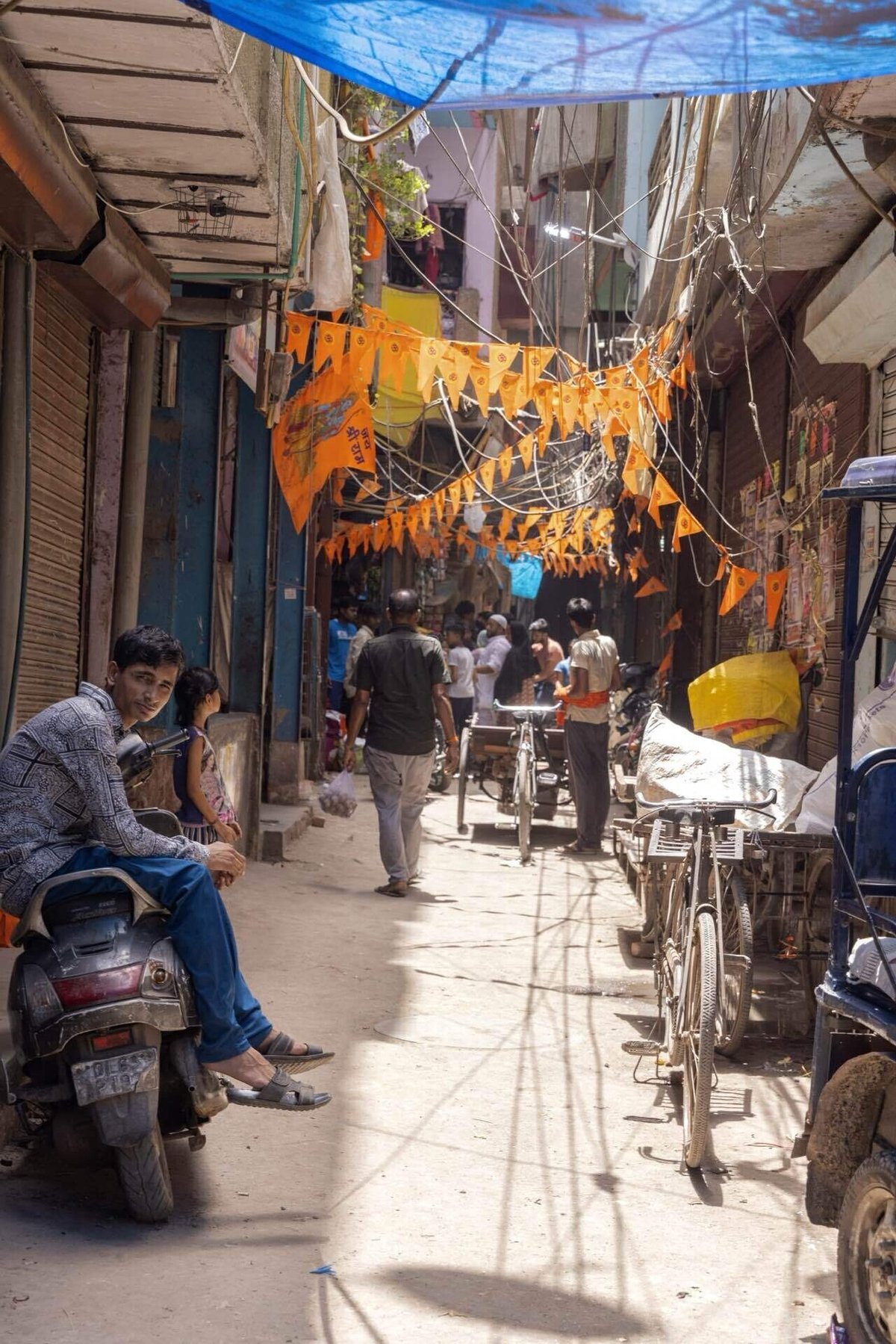 ニューデリーの裏路地を歩く📸｜吉田 彩夏/Ayaka Yoshida