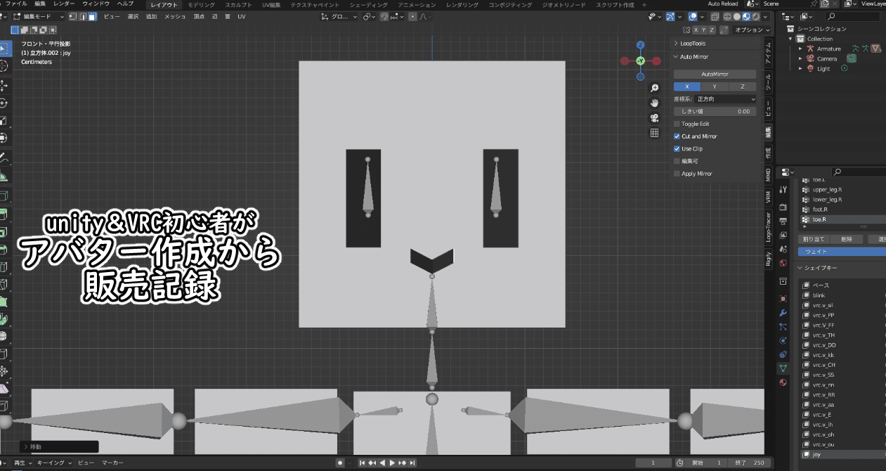 unity＆VRC初心者がオリジナルアバター作成から販売記録｜にわとりP@VRC｜note