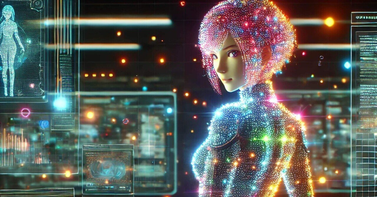 DALL-E3 ホログラムアート集｜Yuki