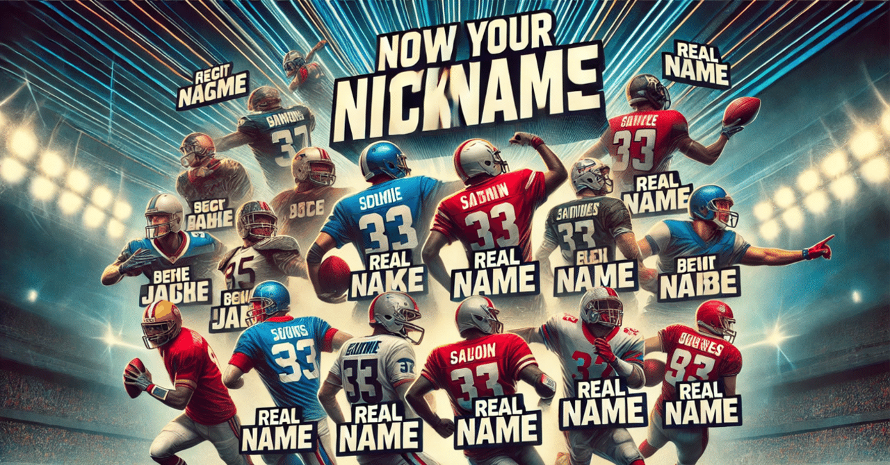 [NFL]現役選手たちの隠された本名に迫る｜bmidvar