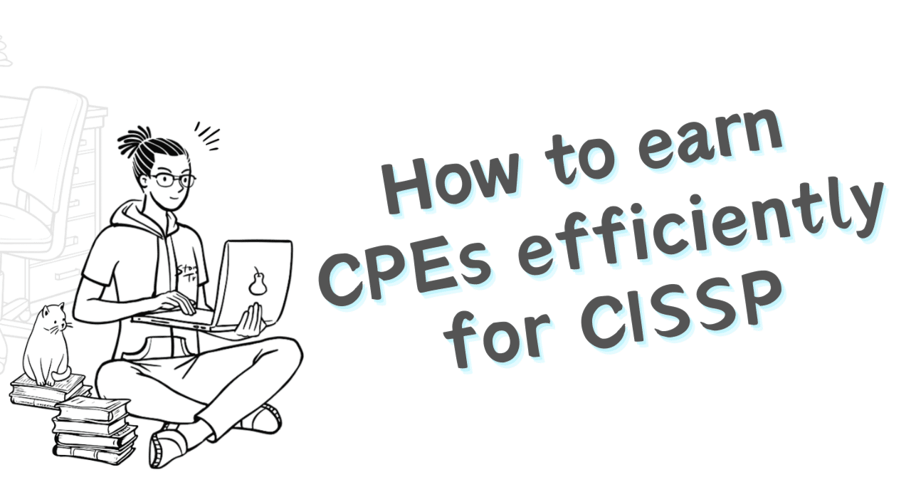 CISSPのCPEクレジットを効率的に貯める｜Nasotasy