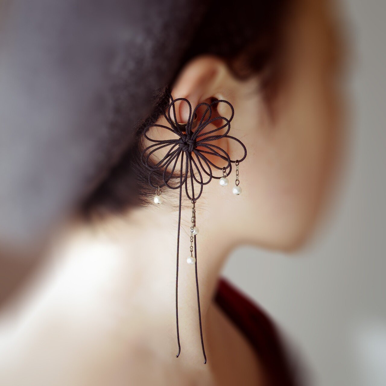 【復活販売 / 2024.7.12.】 かたっぽイヤーカフ「イマ廻リ来ヌ」 | nuta design https://nutadesign.thebase.in/items/14072373 ...