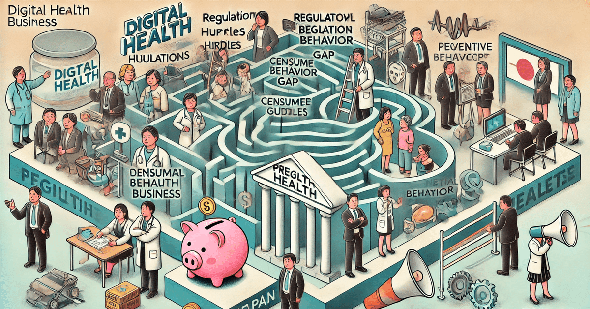 日本における予防医療分野において、デジタルヘルスビジネスが成功しない理由｜Innovare Health Cafe（ライフケア社会実装デザイン事務所）