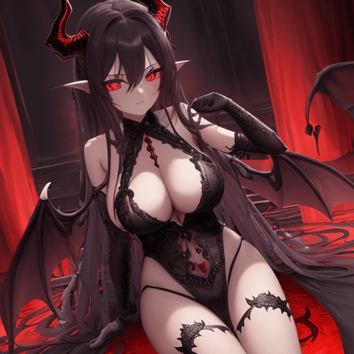 画像生成 サキュバス描き比べ | Stable Diffusion DALL-E3｜Yuki