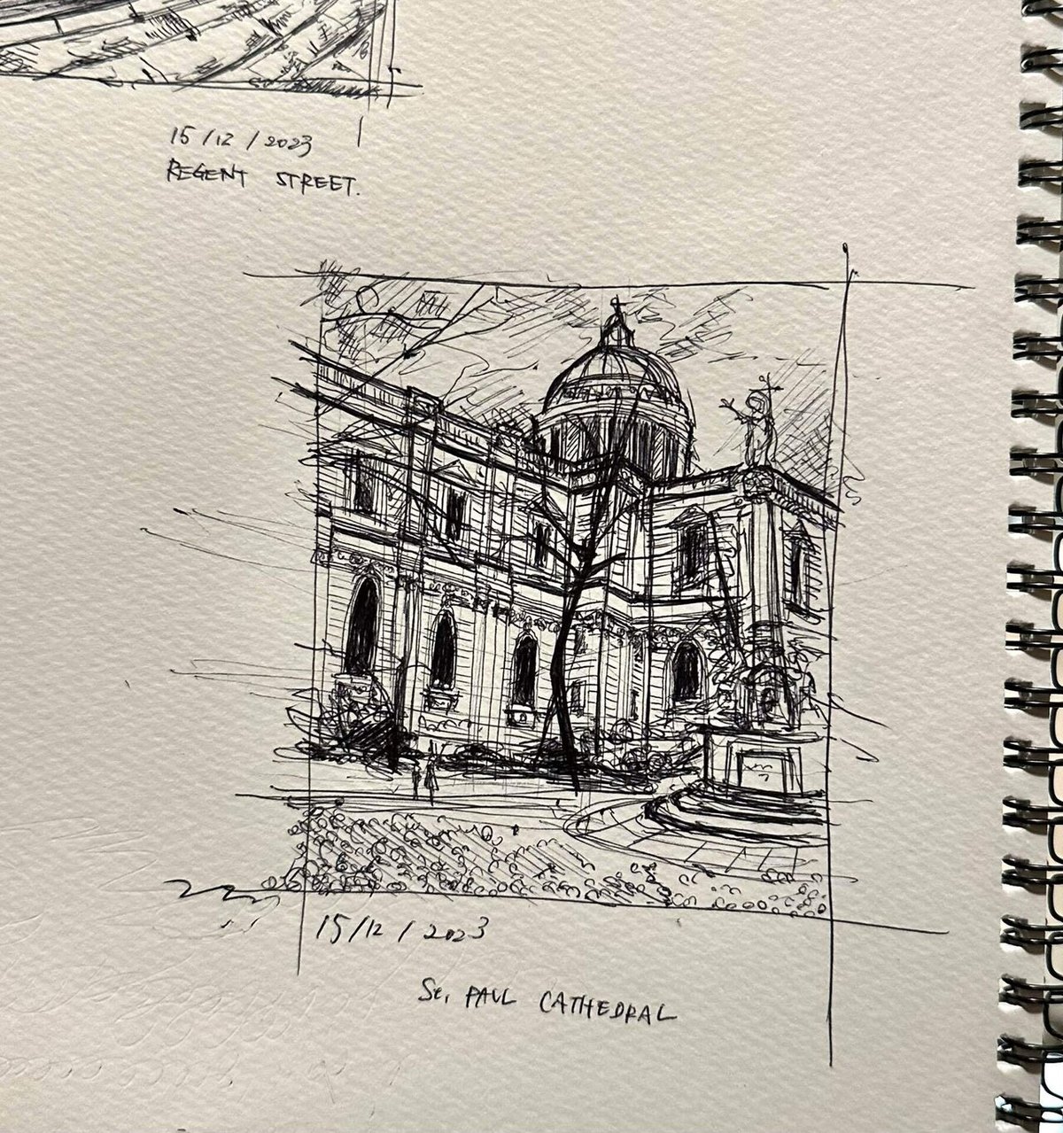 建築スケッチを極めたい 半年間ヨーロッパを描き続けて変わったこと｜Hana Murakami