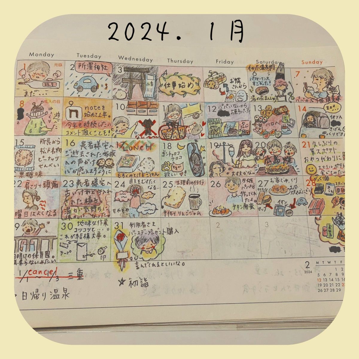 絵日記始めて3ヶ月。｜iu_a03_milk