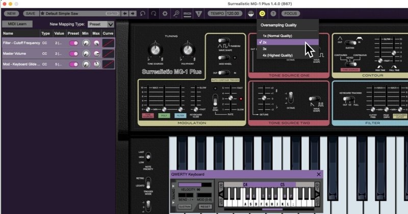 Windsynth workbook｜note