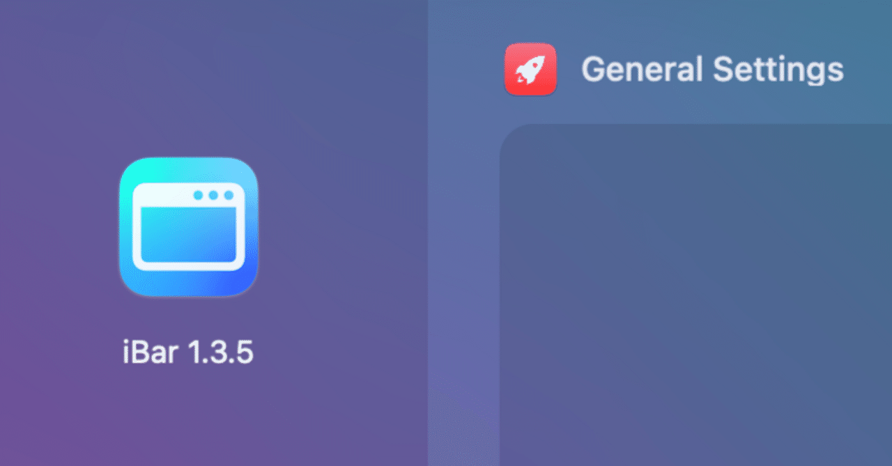 【Macアプリ】「iBar」というメニュバーのアイコン整理アプリが無料で便利だったけどバグ？がある話｜Kunren