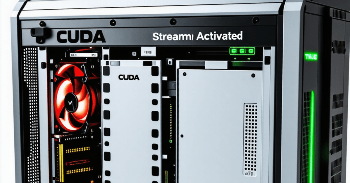 WebUi-forgeのCUDA Stream ActivatedをTrueにした時のスピードについて｜nobin@noteで生活している人