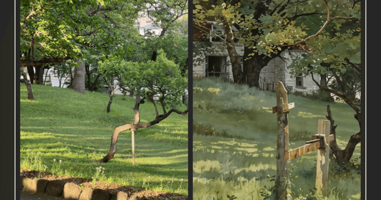 この景色、巨匠が絵にしたら／実験3｜K_Kameno