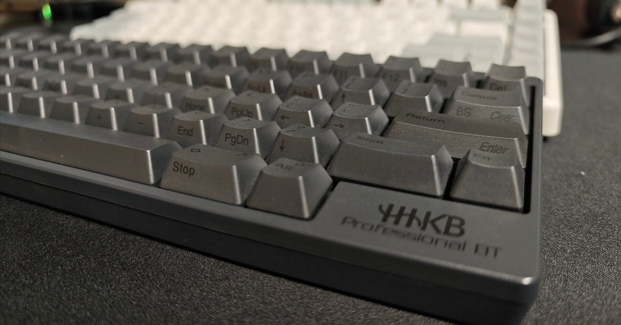HHKBを復活させて、タイピングの楽しさを改めて知った 7/23｜HLL