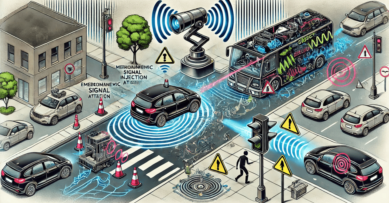 【論文要約:自動運転関連】UNDERSTANDING IMPACTS OF ELECTROMAGNETIC SIGNAL INJECTION ...