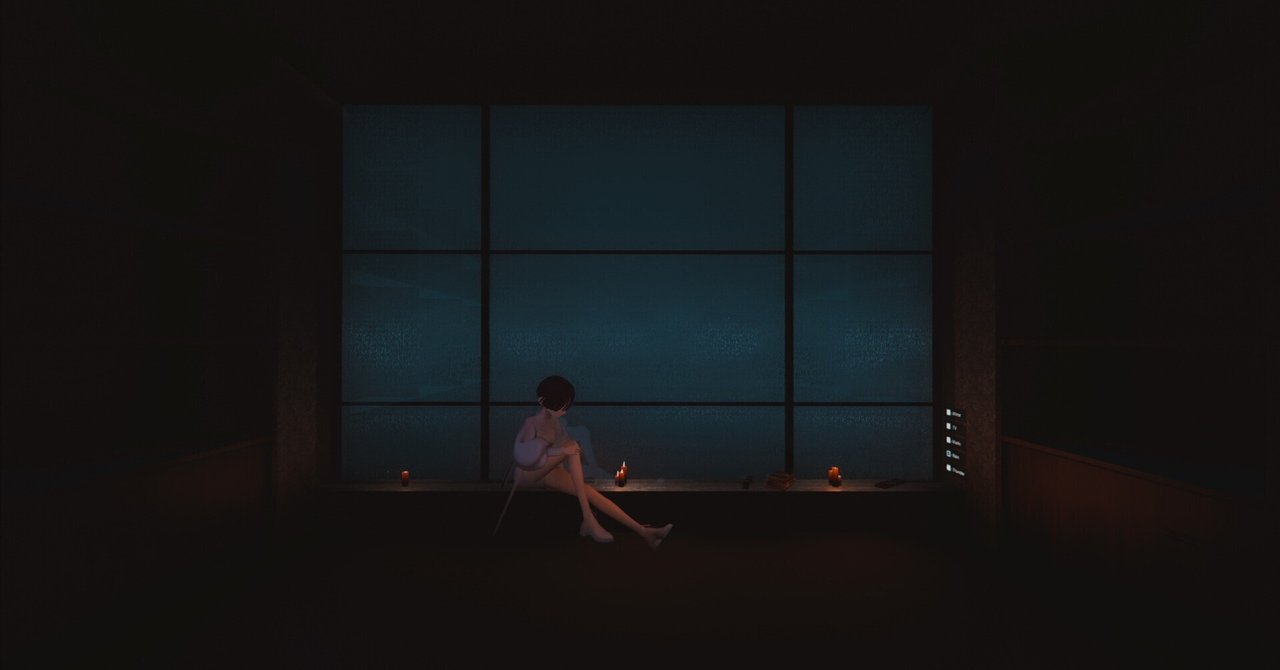 【VRChat_world】Cozy window｜yoruyori