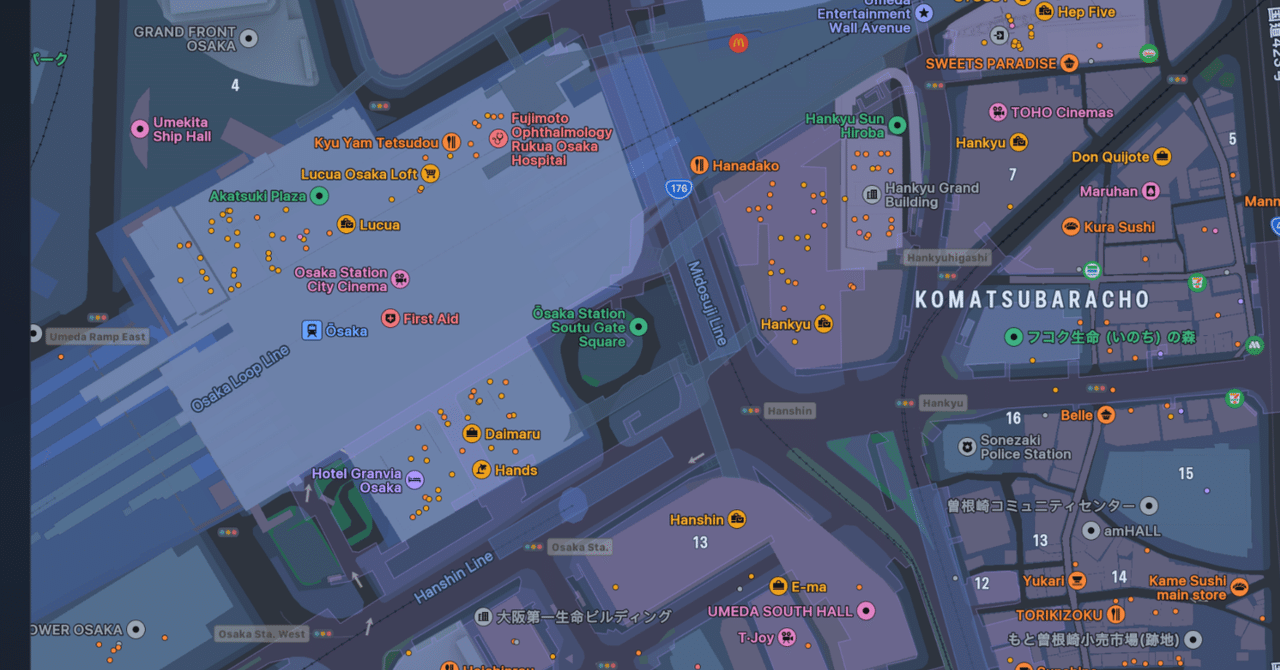 AppleマップのWeb版が登場した｜Toru Mori