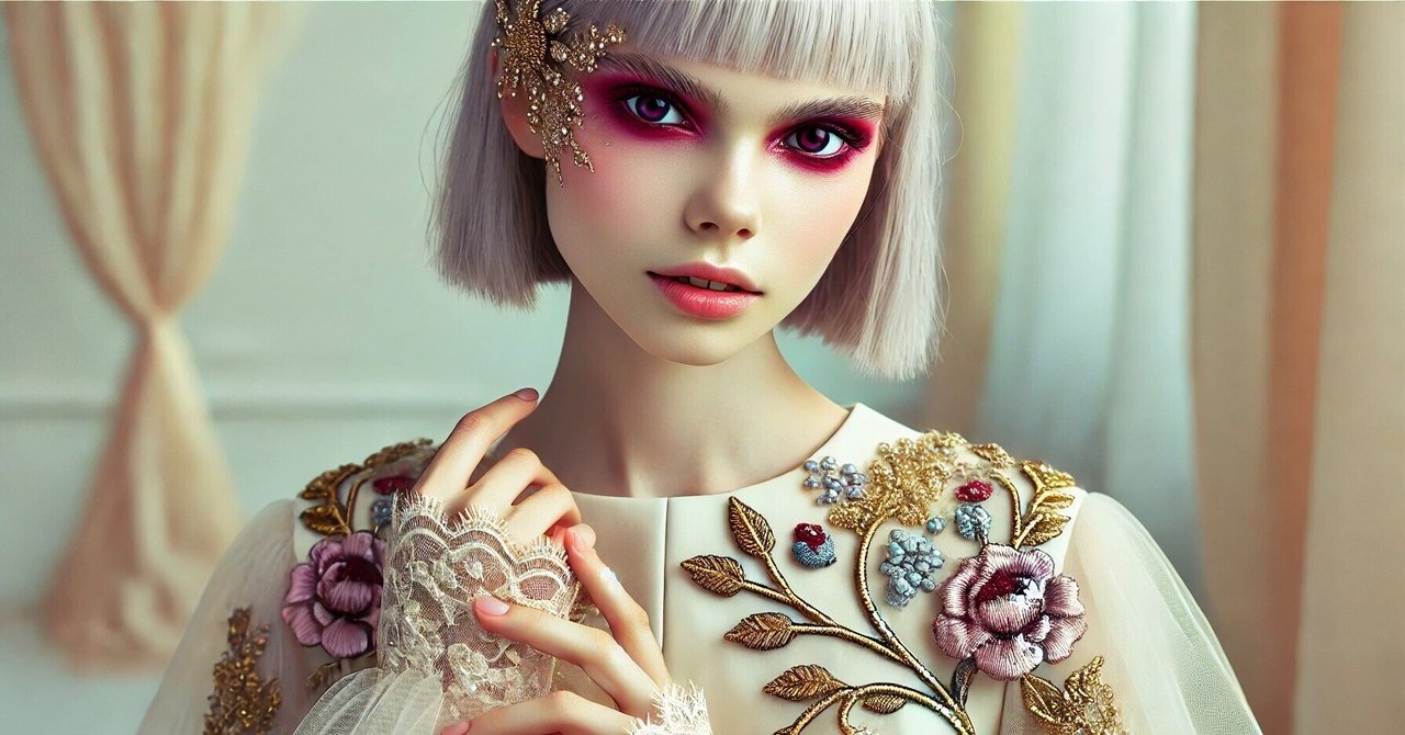 明るい髪色のボブヘアーのヒロインのDALL-EとMidjourneyとLeonard AIの解釈の比較｜Trgr / カラストラガラ