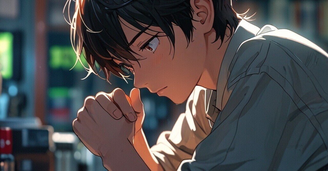 黒髪の熟考する少年のDALL-EとMidjourneyとLeonard AIの比較｜Trgr / カラストラガラ | 毎日投稿・フォロバ100