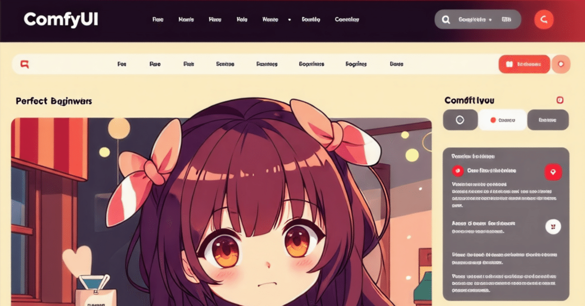 別のWEBUIを始めてから「ComfyUI」を始める人向けのLoRA等の設定方法｜nobin@noteで生活している人