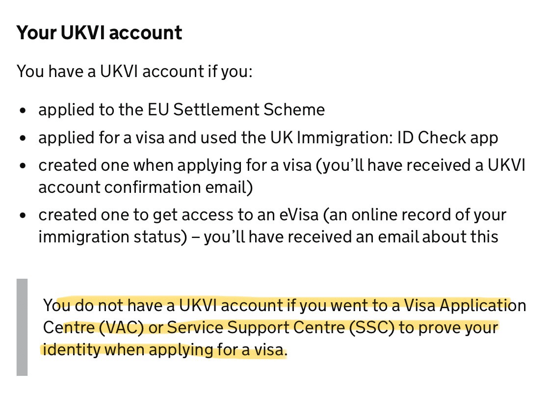 イギリスビザ Immigration Status, UKVIアカウントにアクセスできない｜tree🌲