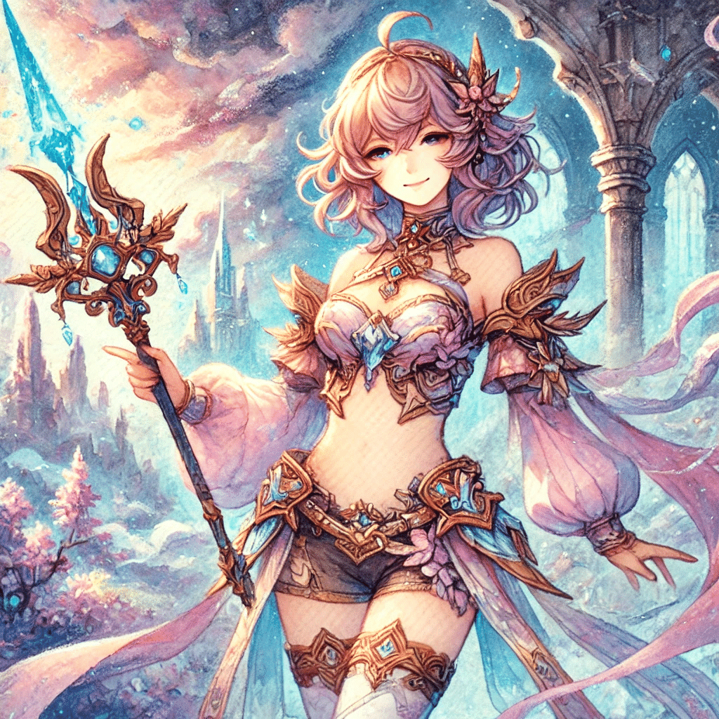 DALL-E3 ビキニアーマーを水彩画でもいかが？｜Yuki