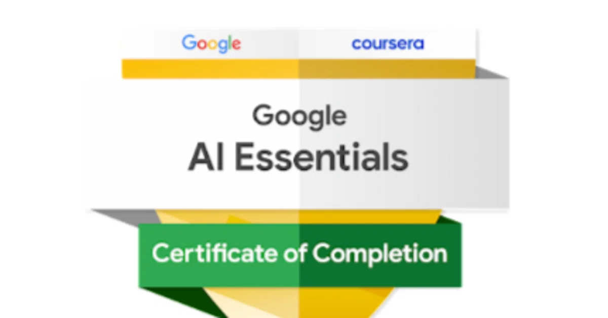 Learning the Convenience of Gemini: Obtaining the Google AI Essentials ...