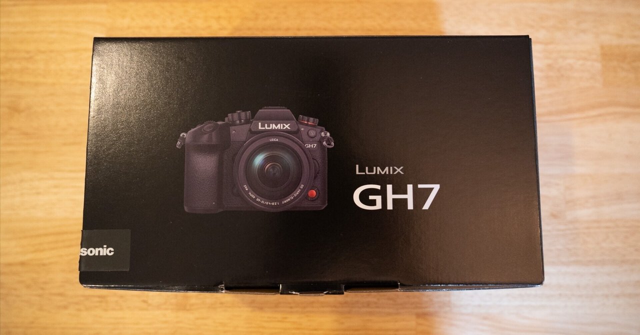 スチルメインのユーザーが GH7 を購入してみた|Gen スチルメインのユーザーが GH7 を購入してみた|Gen