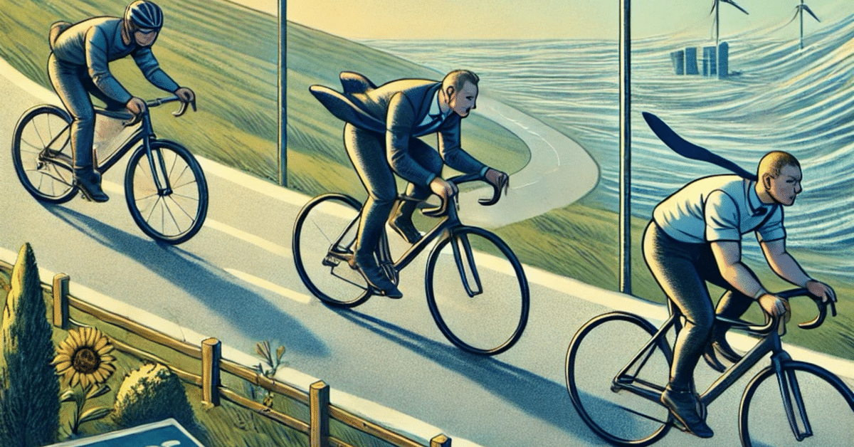 追い風と向かい風を活かすビジネス術｜MG.OTOSAN