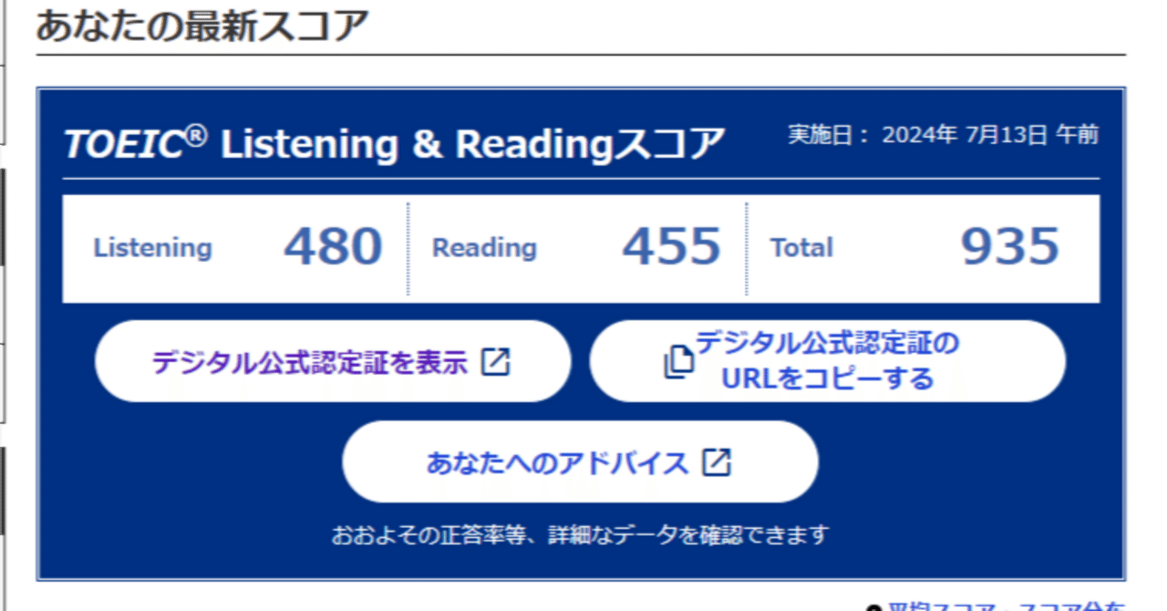 【日東駒専大学生】TOEIC500台~935点までの勉強内容まとめ｜N