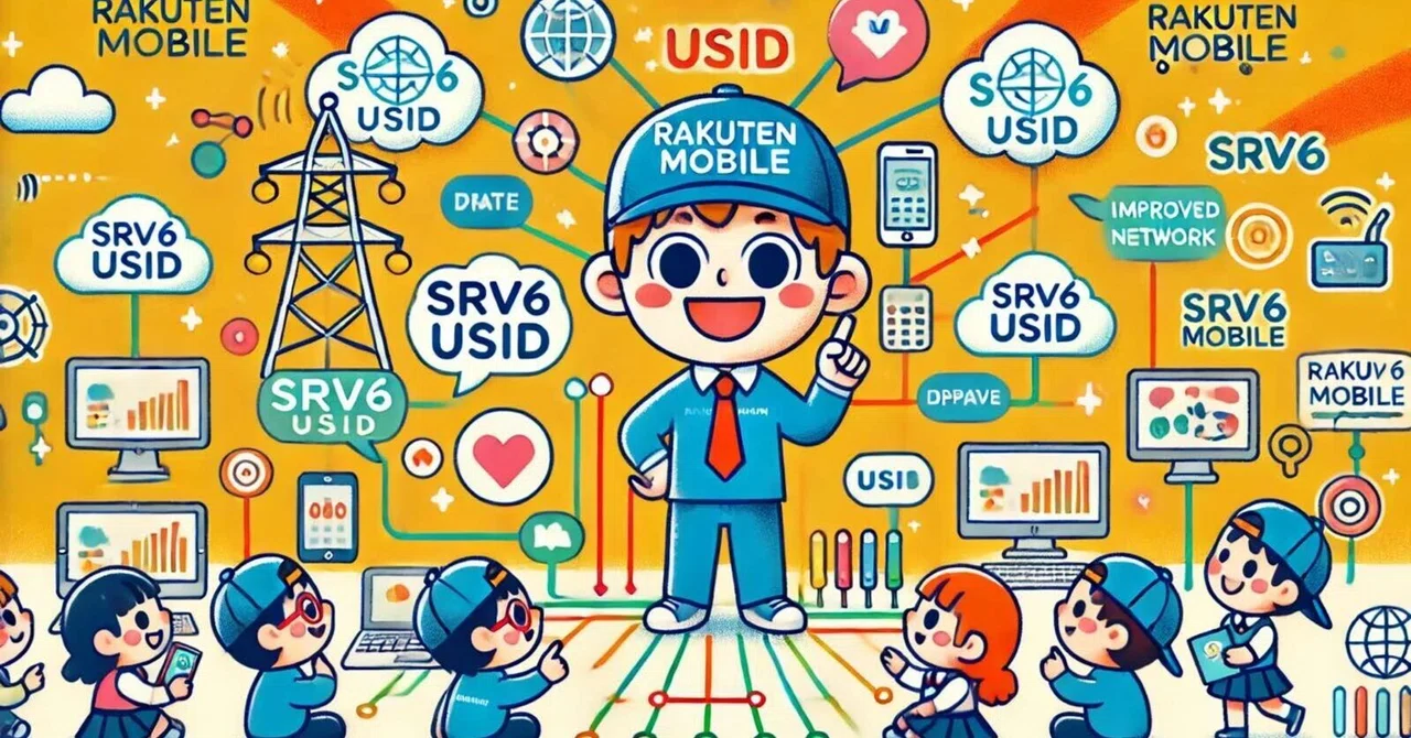 小学生にもわかる、楽天モバイルとシスコの「SRv6 uSID導入によるモバイルネットワーク・インフラ環境の運用」とは？｜がんばれ楽天モバイル ...