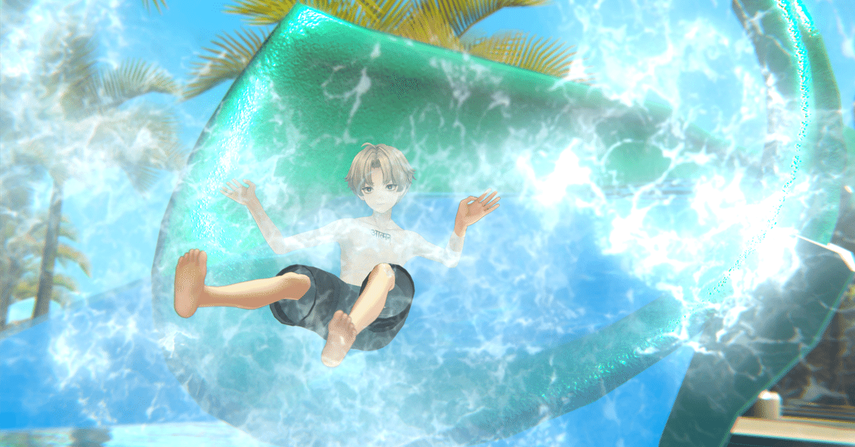 触れる水や流れる水 VRChatで夏を乗り越えよう！ 水と戯れるワールドを紹介｜VRChatワールド探索部