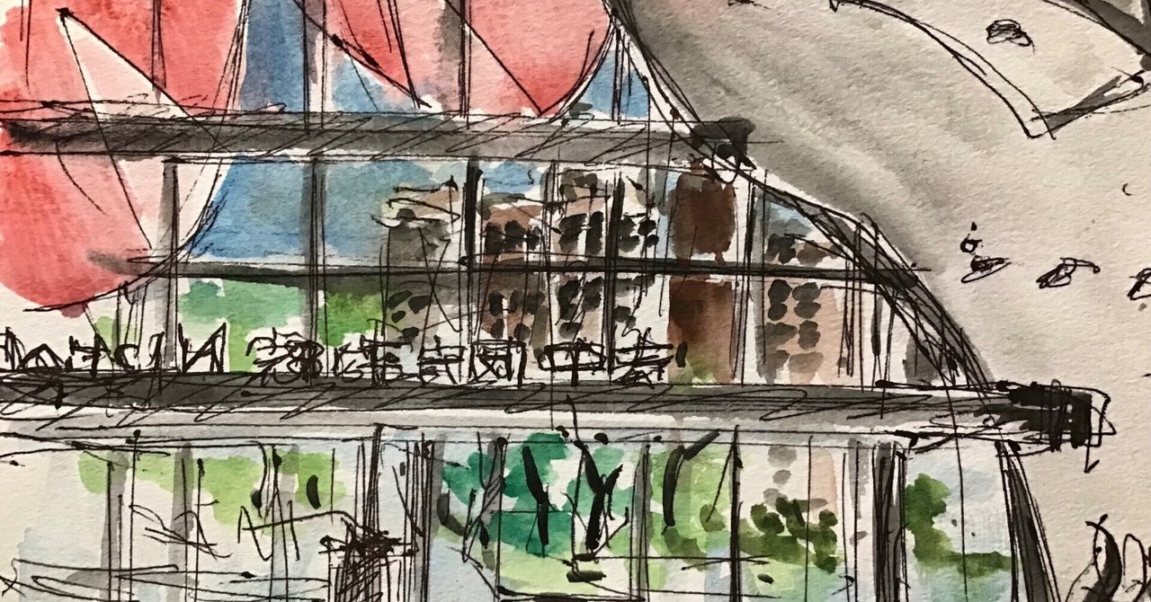 ちょっとスケッチ in 台中｜kazuki